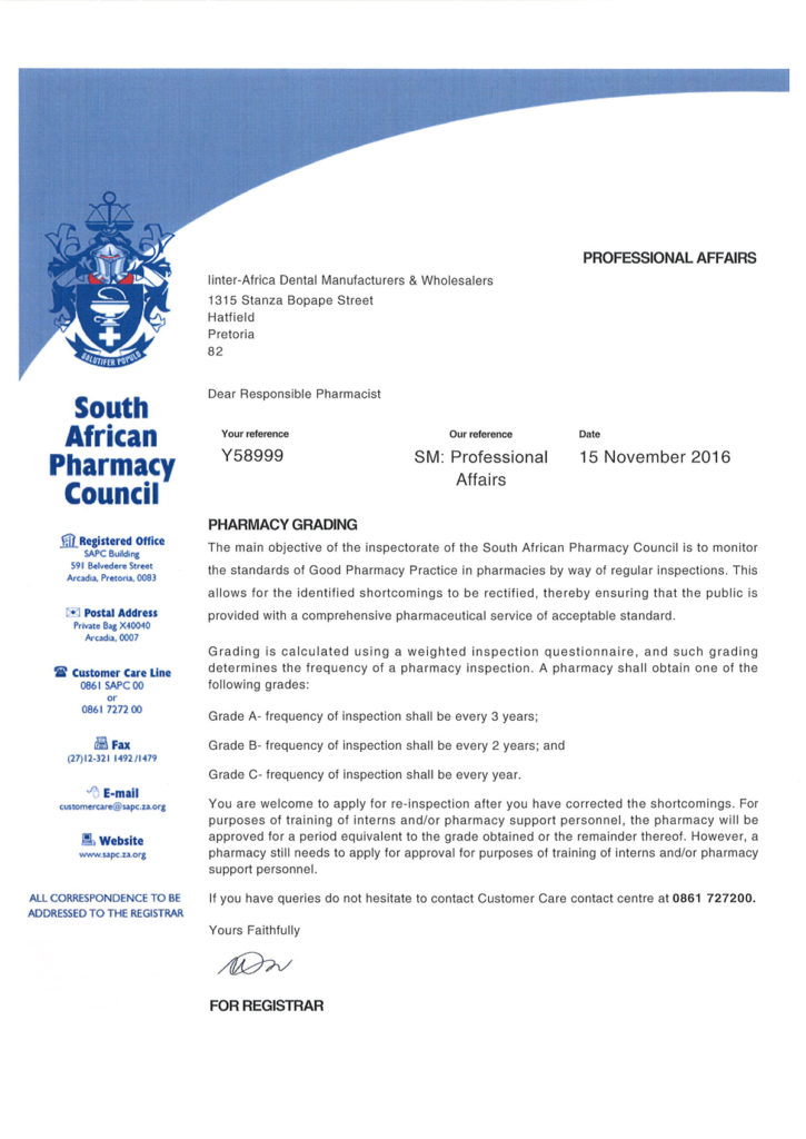 Grading-Certificate-2 | Inter-Africa Dental