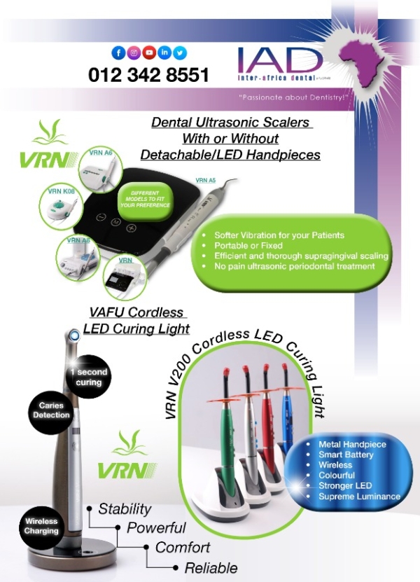 VRN | Dental Supplier South Africa - Inter Africa Dental