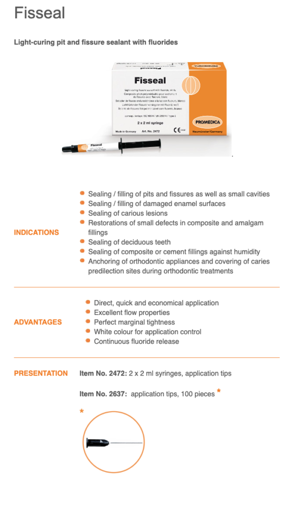 Fisseal | Inter-Africa Dental